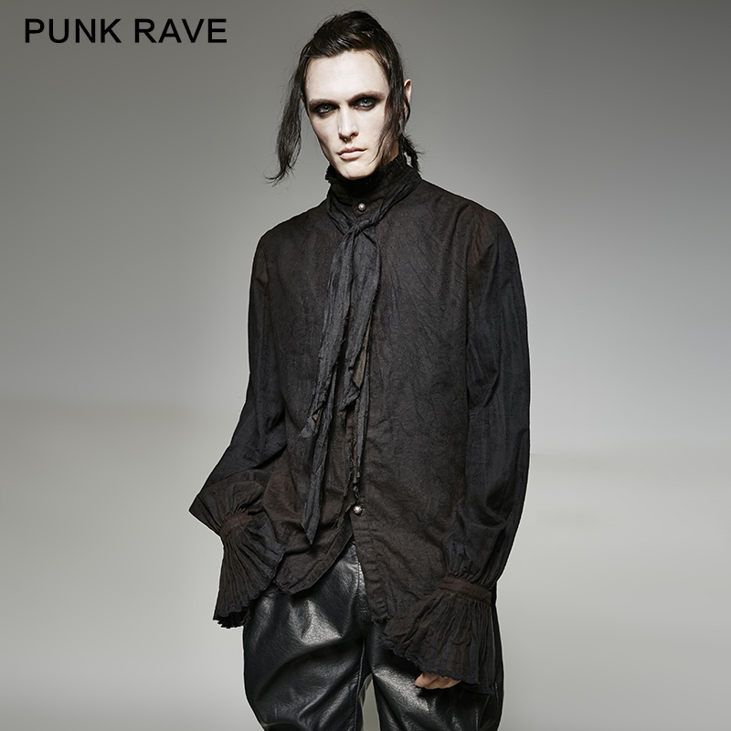 PUNK RAVE Punk noble linen men Shirt