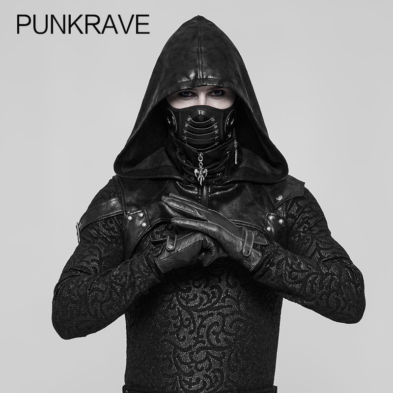 PUNK RAVE Punk Black Men Mask